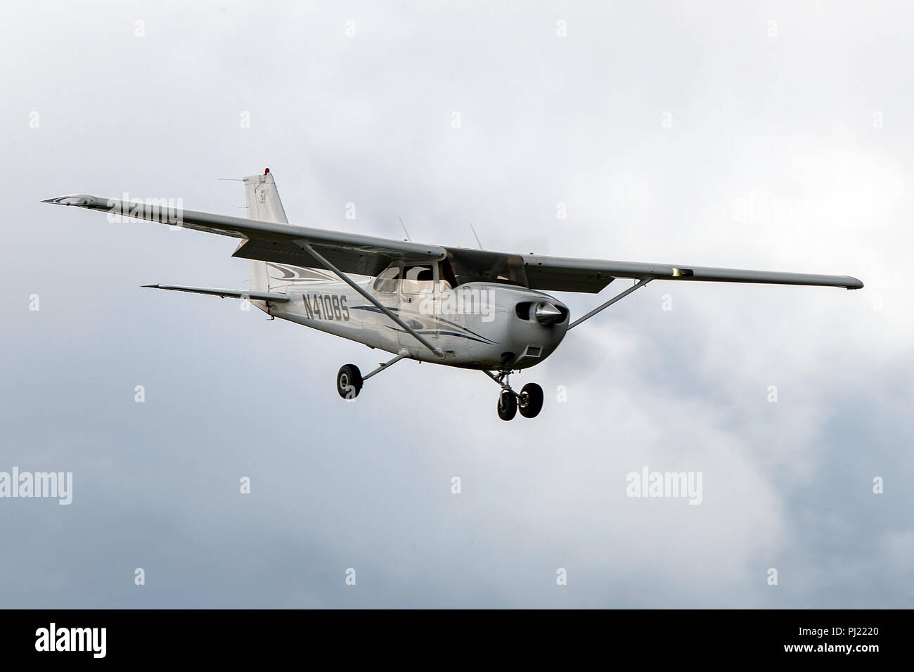 Cessna 172 Flight Banque d'image et photos - Alamy
