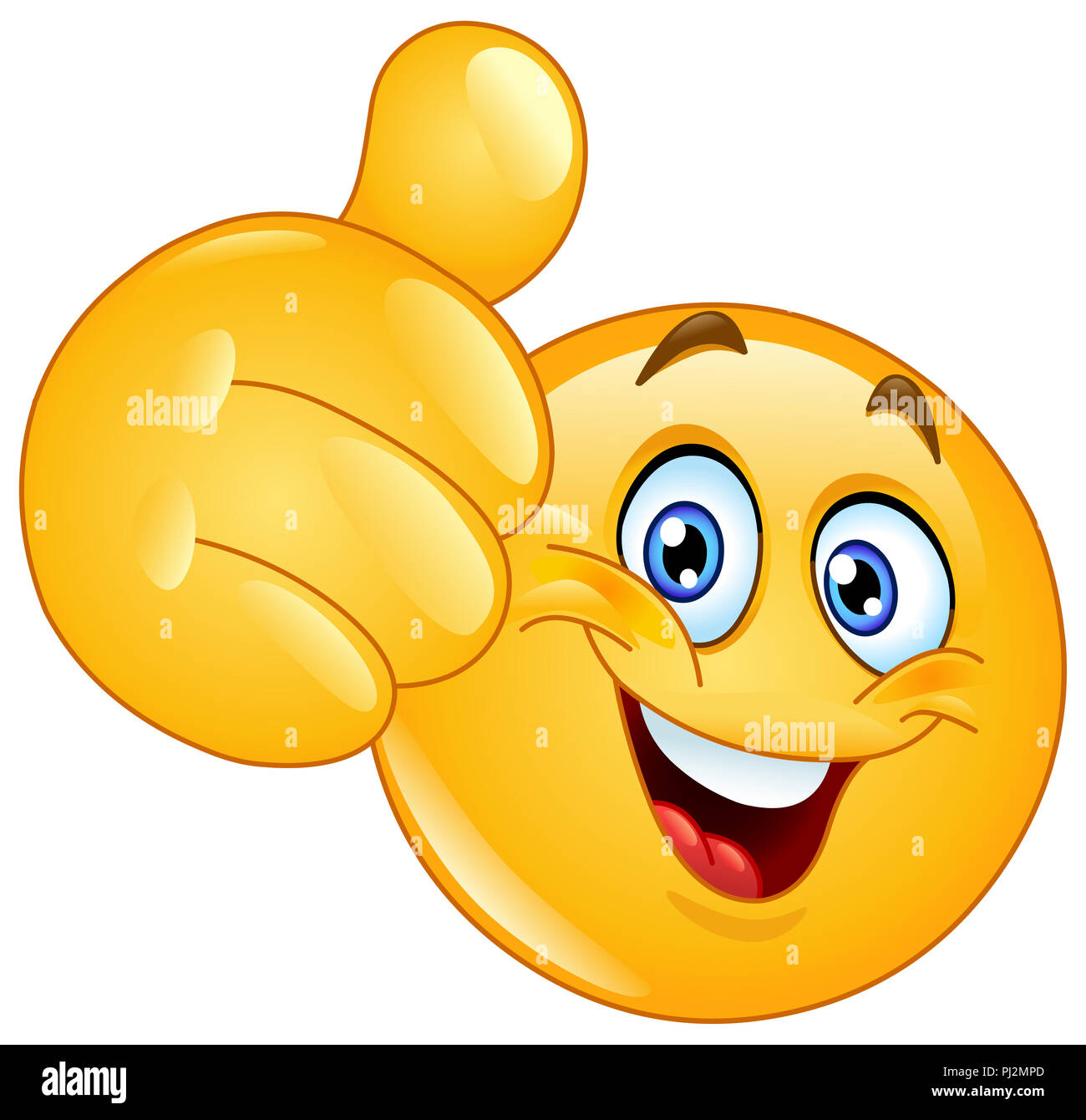 Smiley emoticon ok Banque de photographies et d’images à haute ...