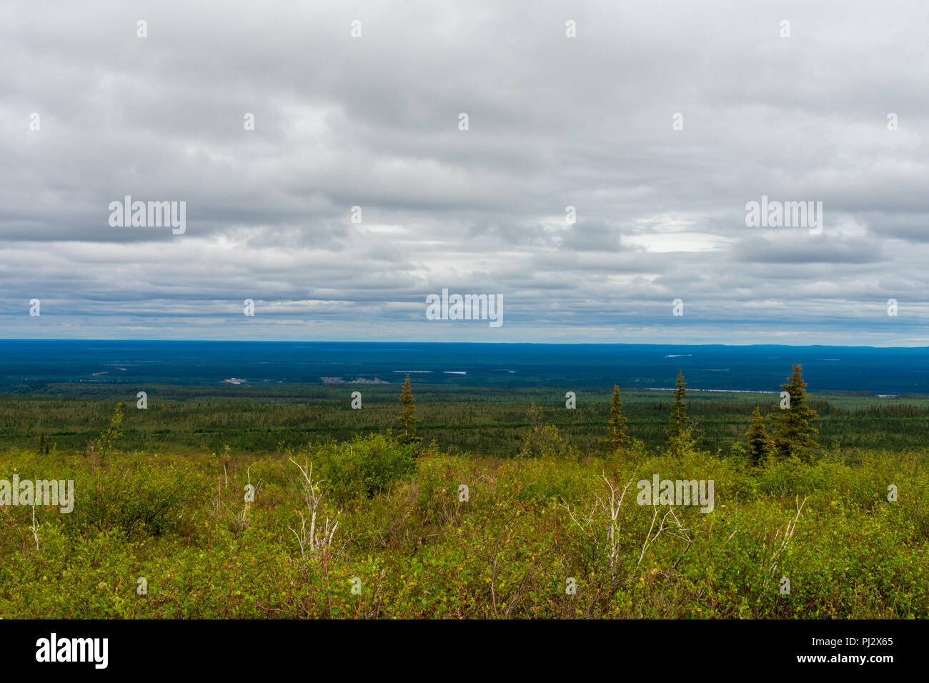 Delta du fleuve mackenzie Banque de photographies et d’images à haute ...