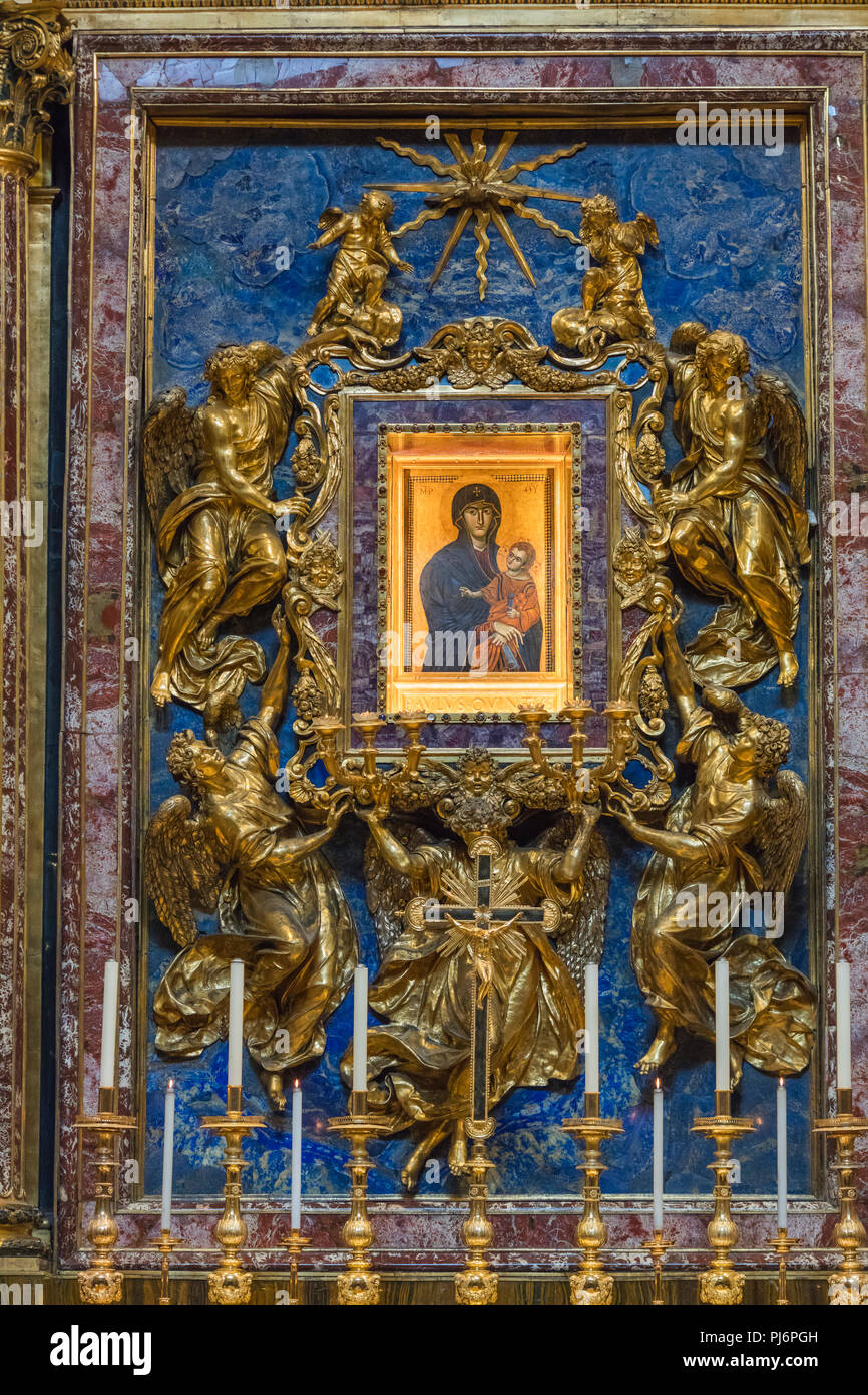 Icône de la vierge marie Banque de photographies et d’images à haute ...