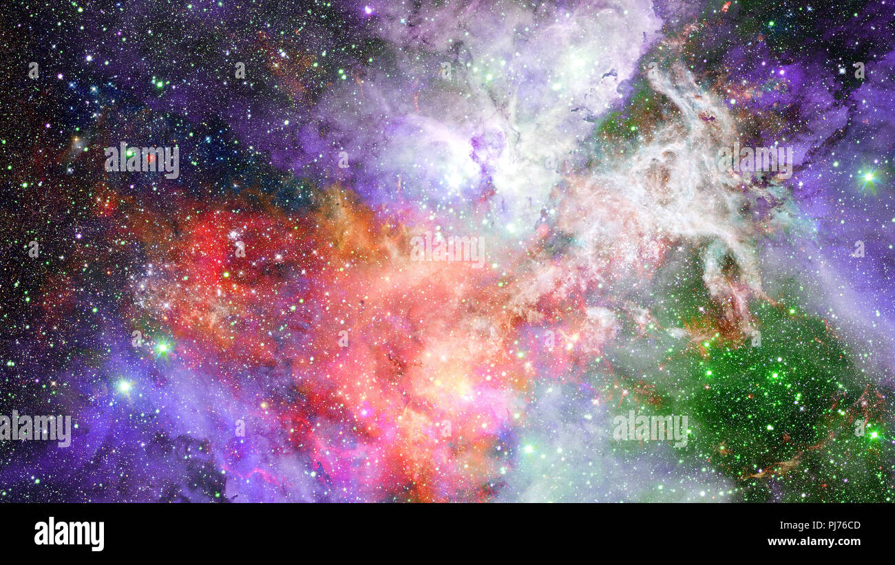 Nebula dans l'espace. Ciel étoilé. Éléments de cette image fournie par ...