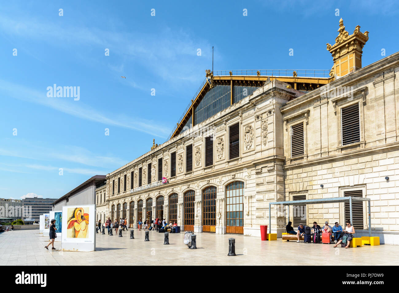 Station marseille saint charles Banque de photographies et d’images à ...