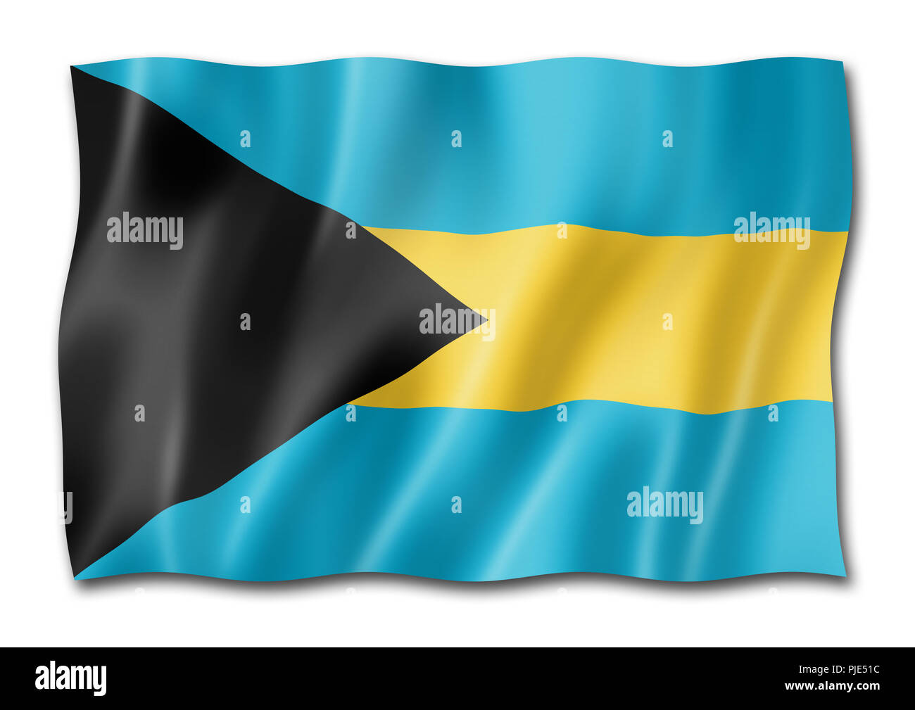 Bahamas flag Banque de photographies et d’images à haute résolution - Alamy