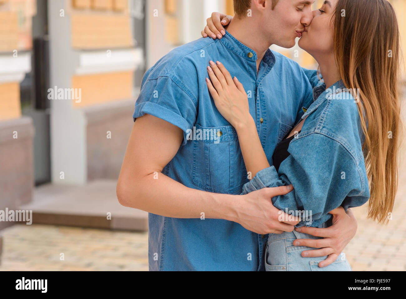 Doux baiser Banque de photographies et d’images à haute résolution - Alamy