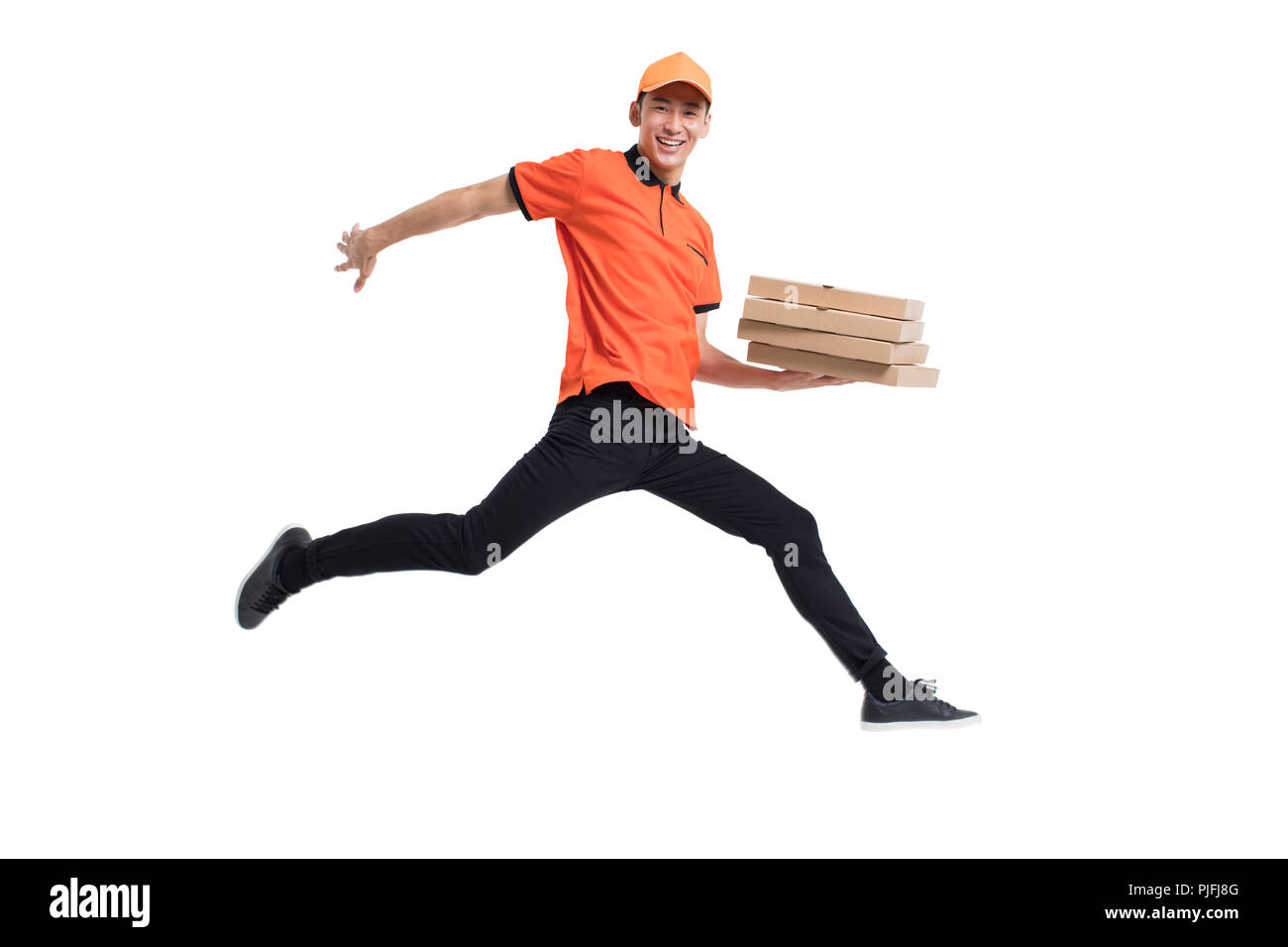 Livreur colis humour Banque de photographies et d’images à haute ...