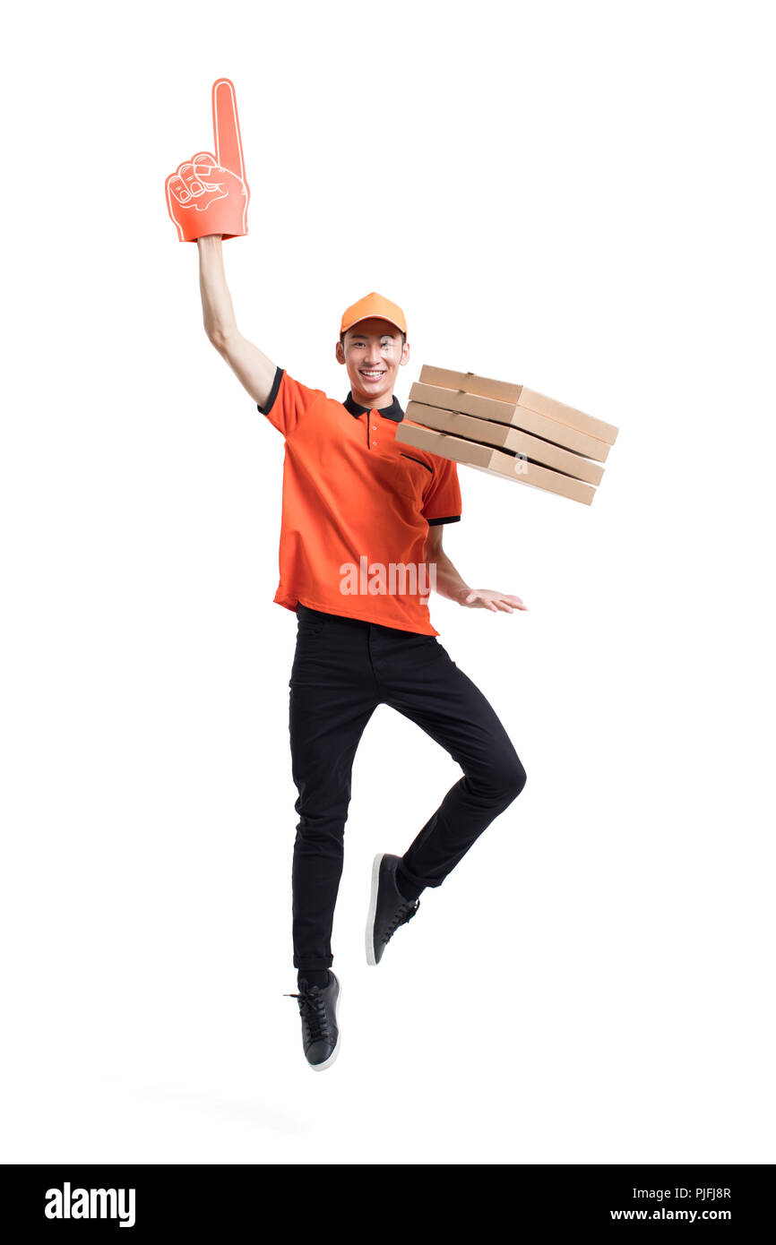 Livreur colis humour Banque de photographies et d’images à haute ...