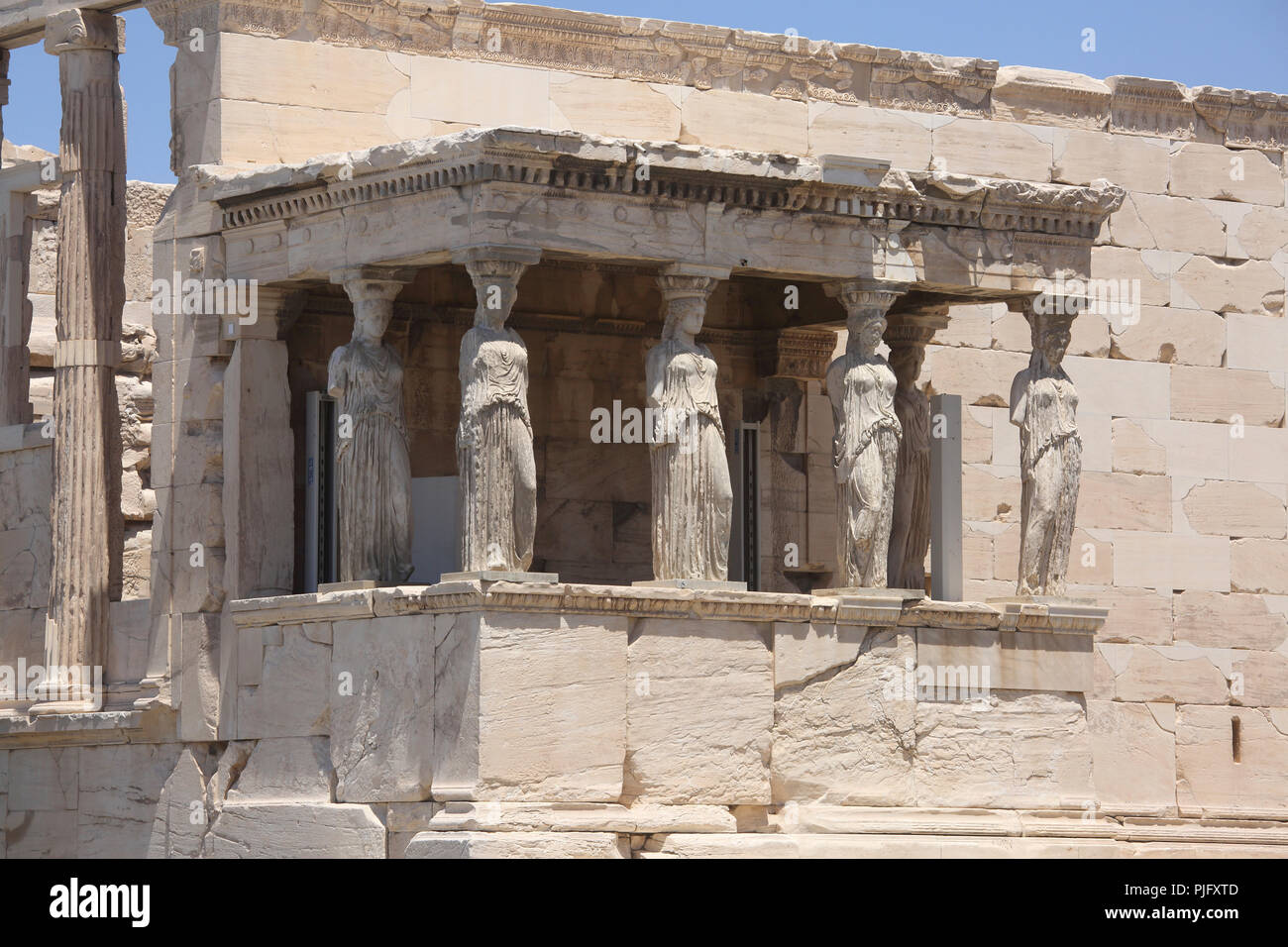 Cariatides erechtheion Banque de photographies et d’images à haute ...
