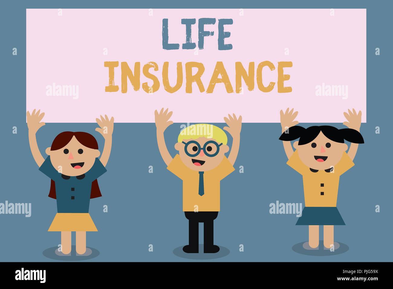 Signe texte montrant l'assurance-vie. Photo conceptuelle Paiement de ...
