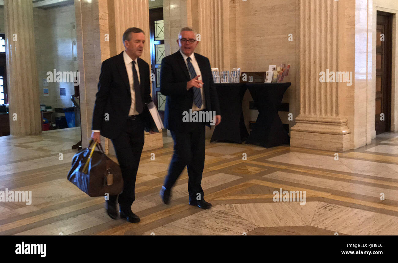 Avec son avocat denis moloney Banque de photographies et d’images à ...