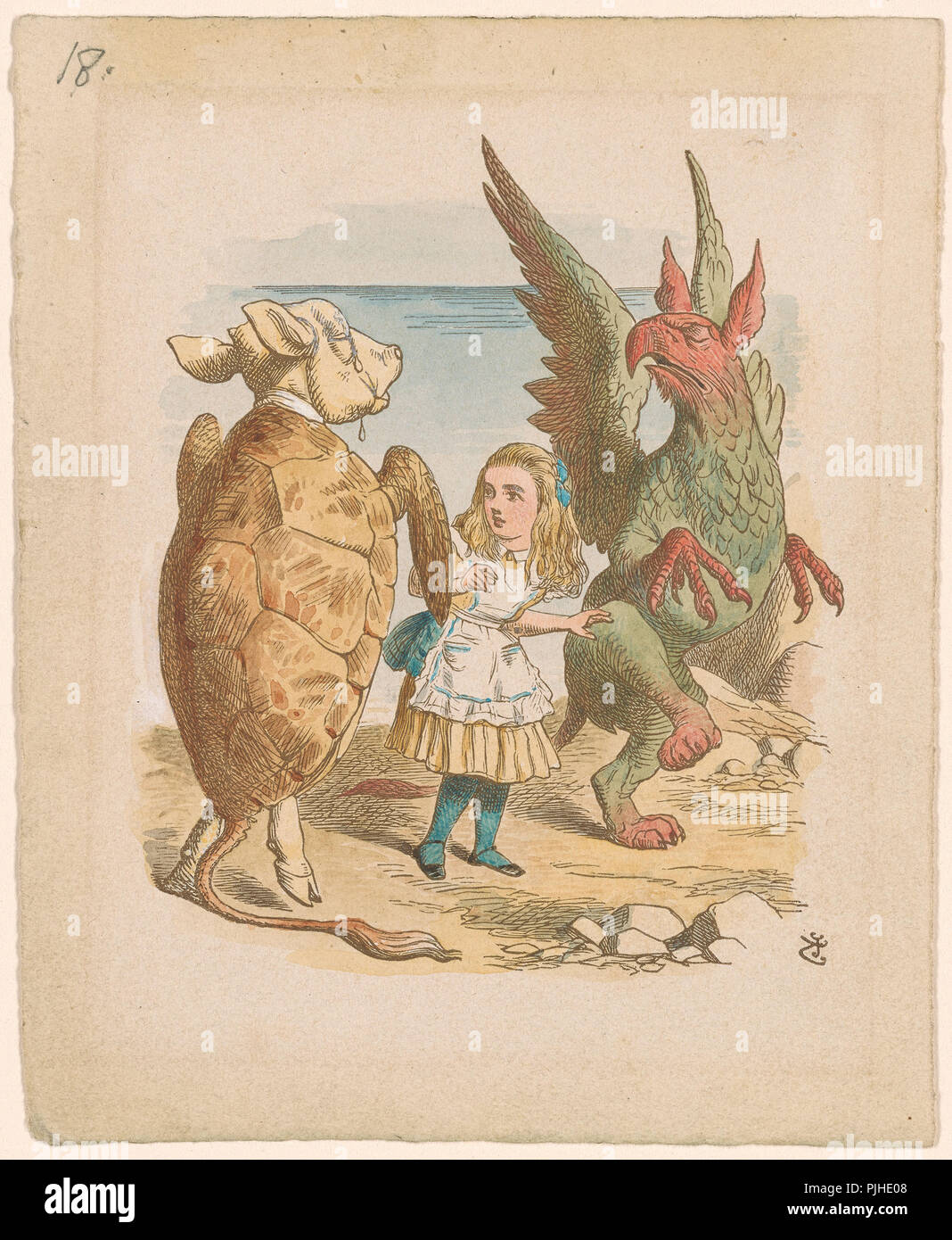 Alice wonderland tenniel drawing Banque de photographies et d’images à ...