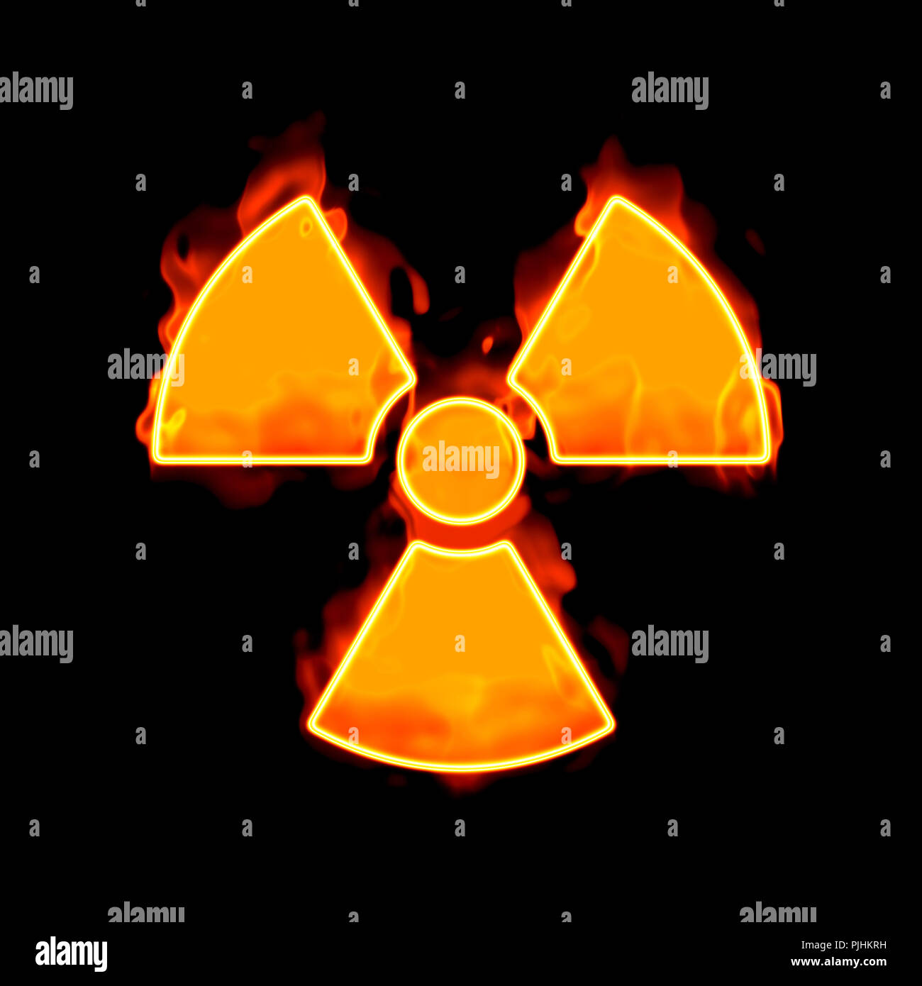 Radioactive symbol Banque de photographies et d’images à haute ...