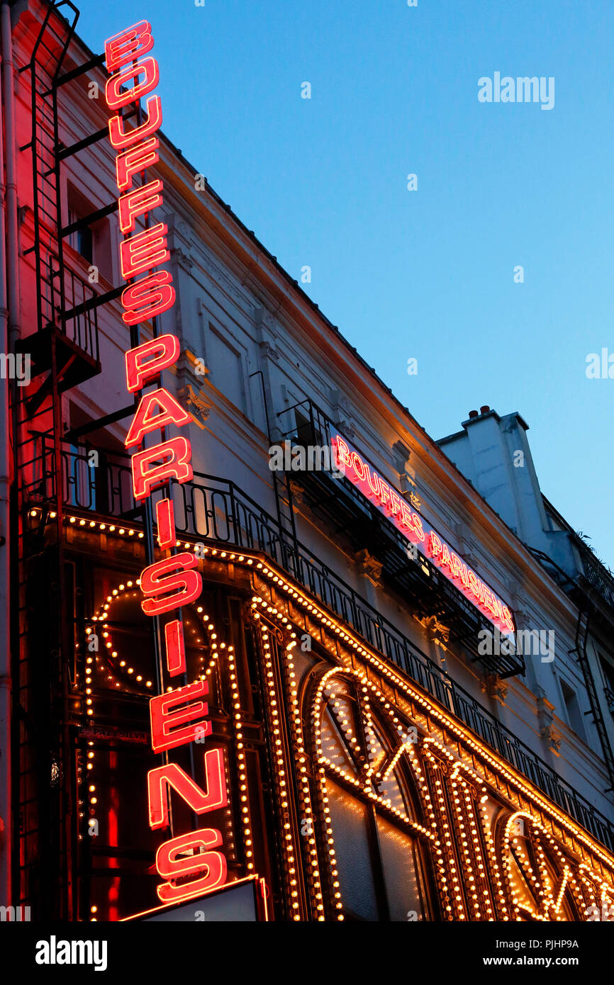 Bouffes parisiens Banque de photographies et d’images à haute ...