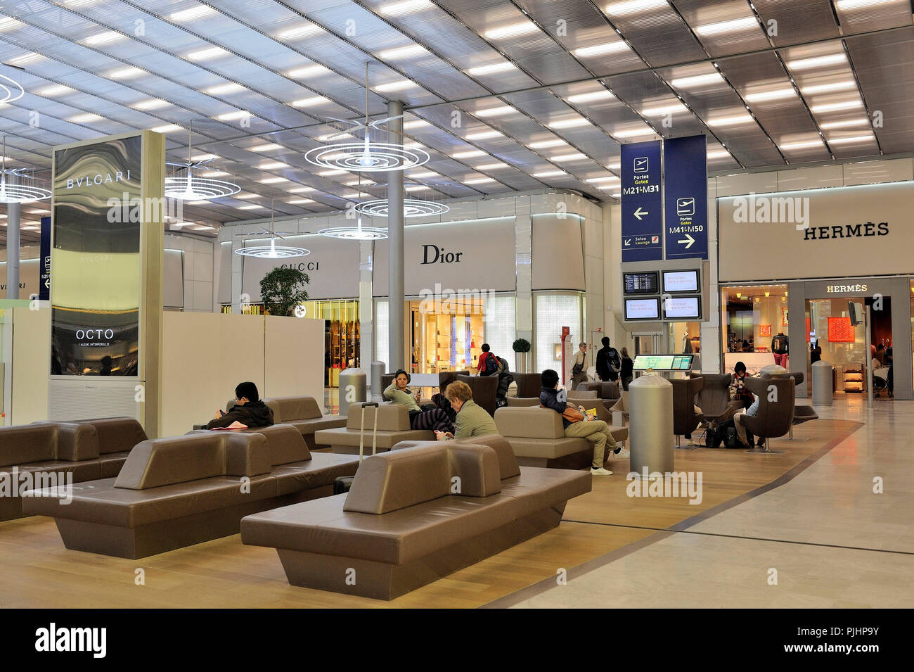 France, Roissy, Charles de Gaulle International Airport, Terminal E2 ...
