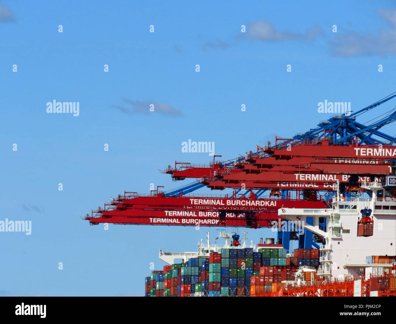 Container terminal burchardkai Banque de photographies et d’images à ...