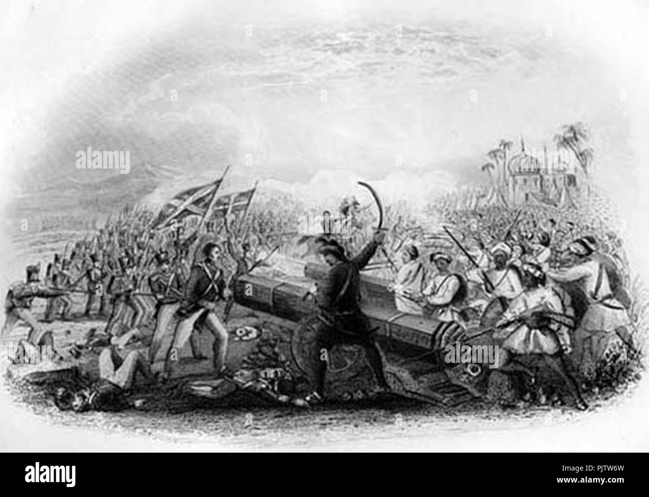 Battle of assaye Banque de photographies et d’images à haute résolution ...