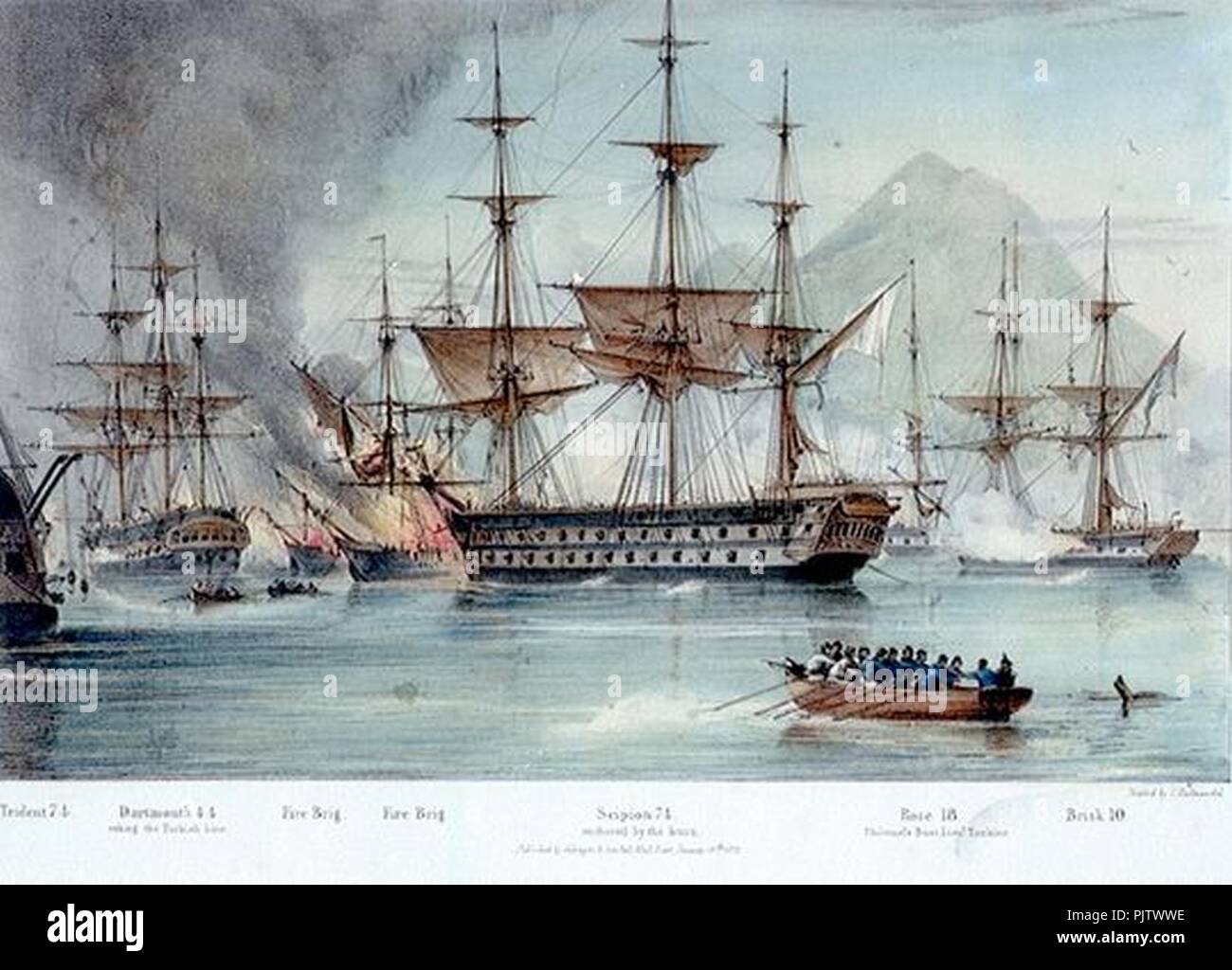 Batalla de navarino Banque de photographies et d’images à haute ...