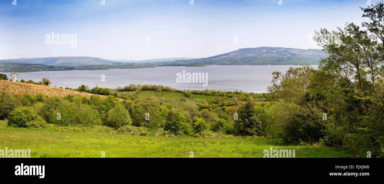 L'Irlande, Co Leitrim, Tawlagh, augmentation de la vue panoramique sur ...