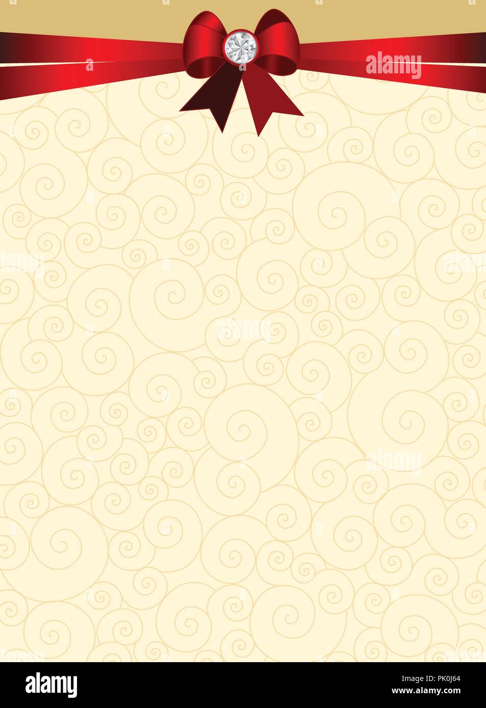 Fond de carte invitation de mariage Banque d'images vectorielles - Alamy