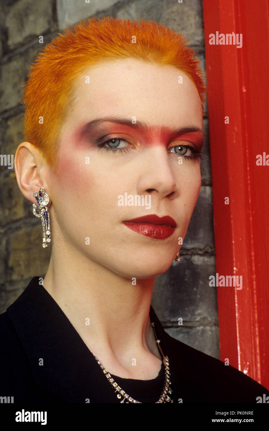 Annie lennox singer with the eurythmics Banque de photographies et d ...