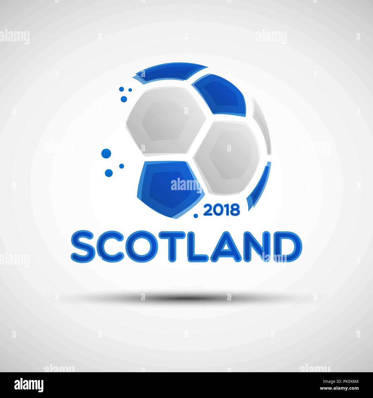 Scottish football team Banque d'images vectorielles - Alamy