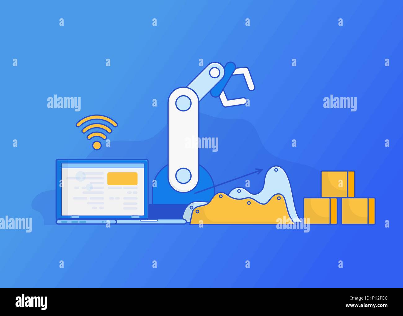 Automatisation Symboles Banque d'image et photos - Alamy