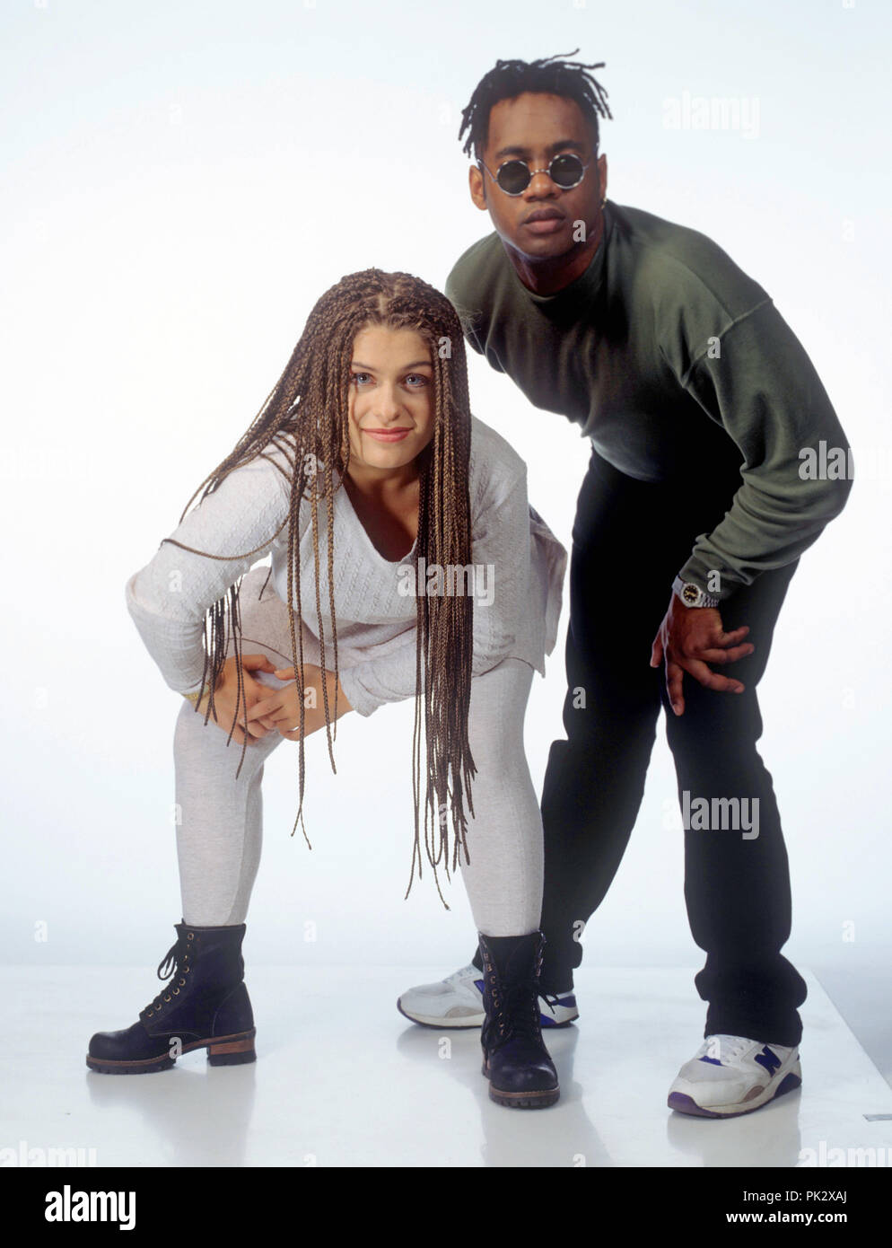 Cappella (l-r) : Kelly Overett, Rodney Bishop sur 03.03.1994 à München ...