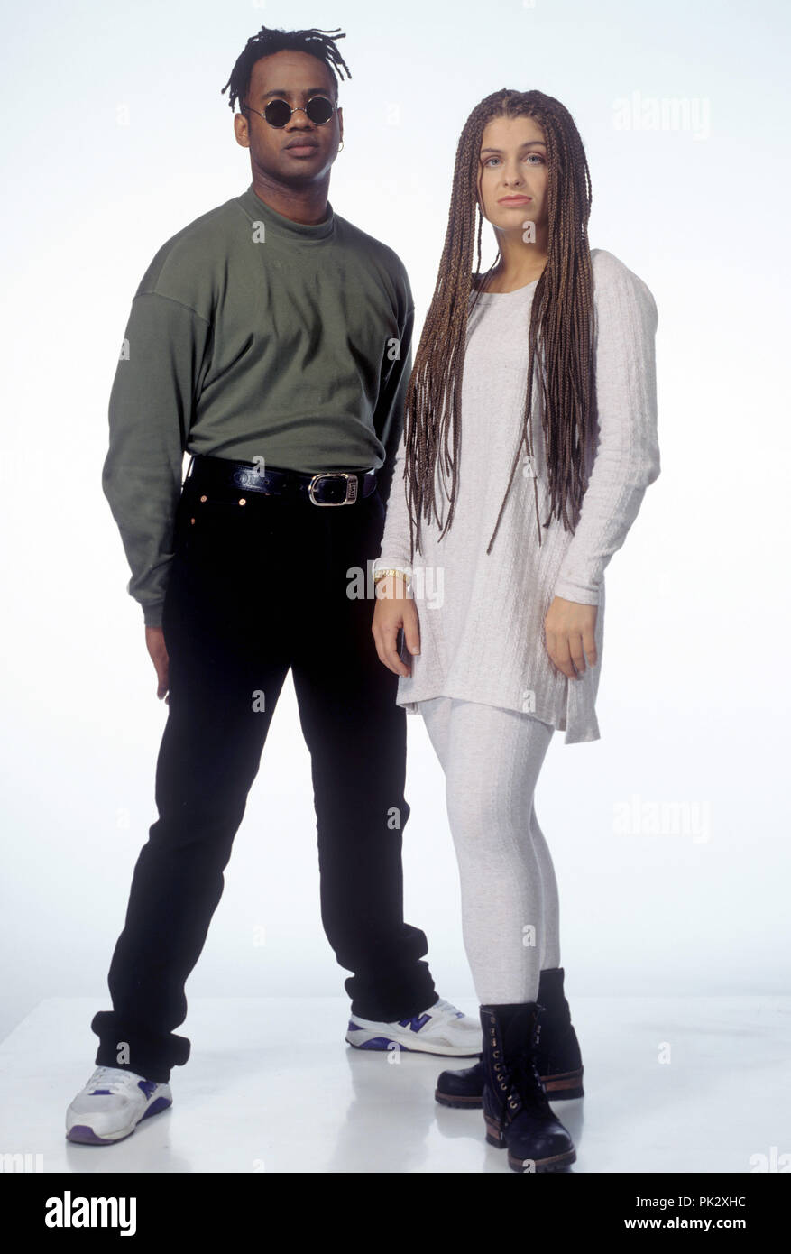 Cappella (l-r) : Rodney Bishop, Kelly Overett sur 03.03.1994 à München ...