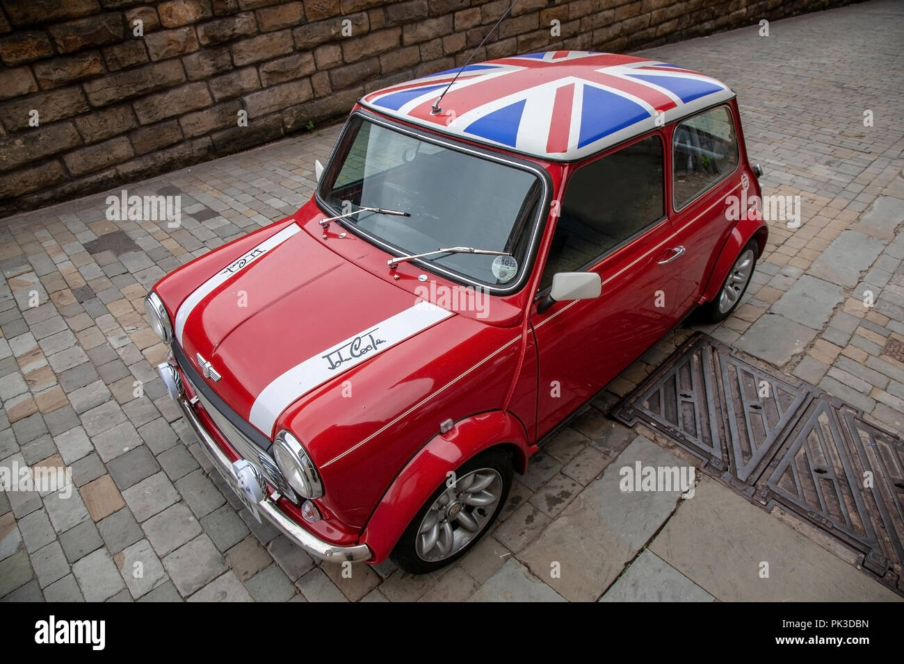 Mini with union jack Banque de photographies et d’images à haute ...