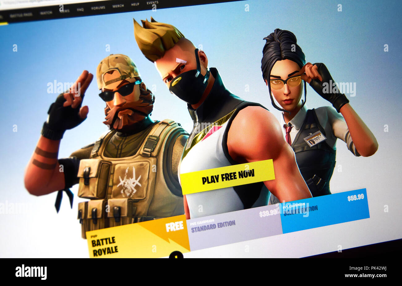 Fortnite video game Banque de photographies et d’images à haute ...
