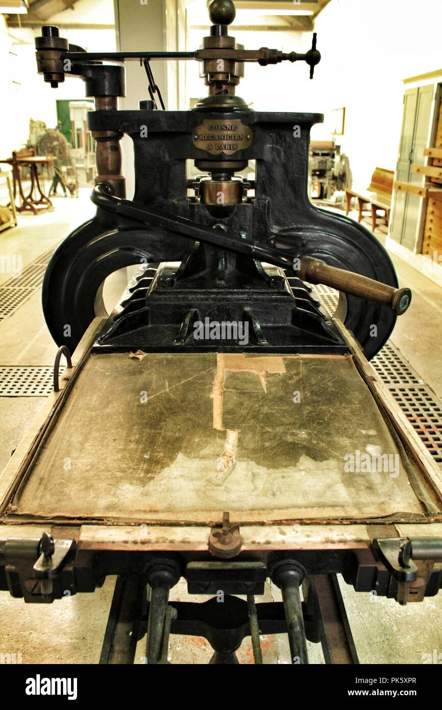 Atelier De Lithographie Banque d'image et photos - Alamy