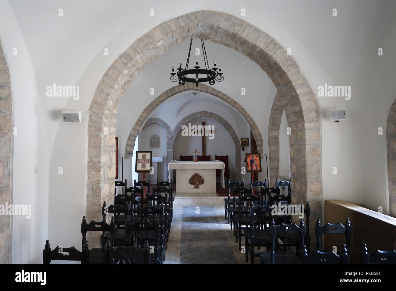 Maronite church interior Banque de photographies et d’images à haute ...