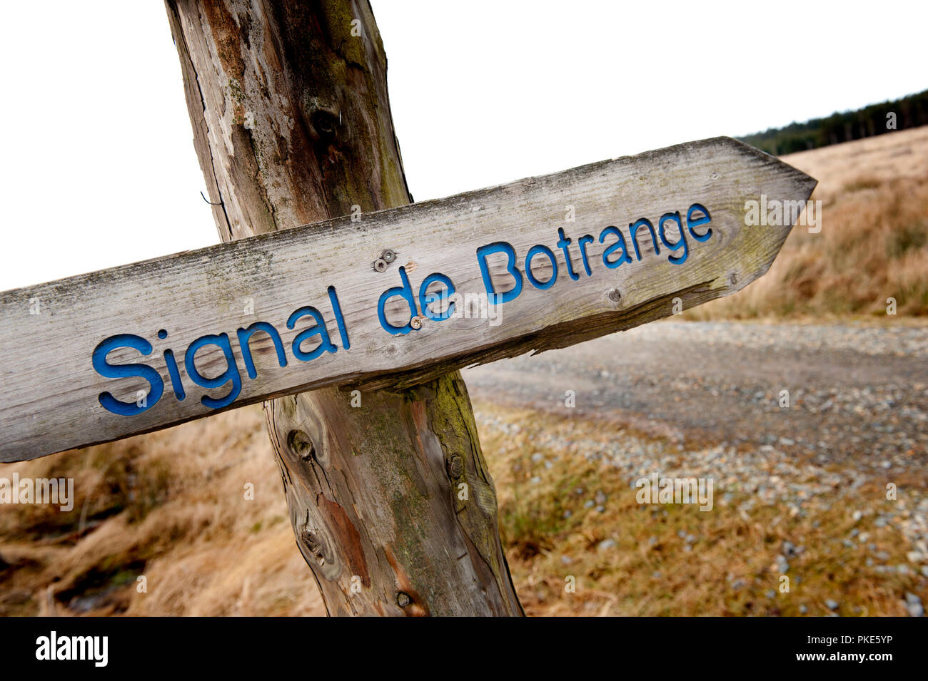 Signal de botrange Banque de photographies et d’images à haute ...