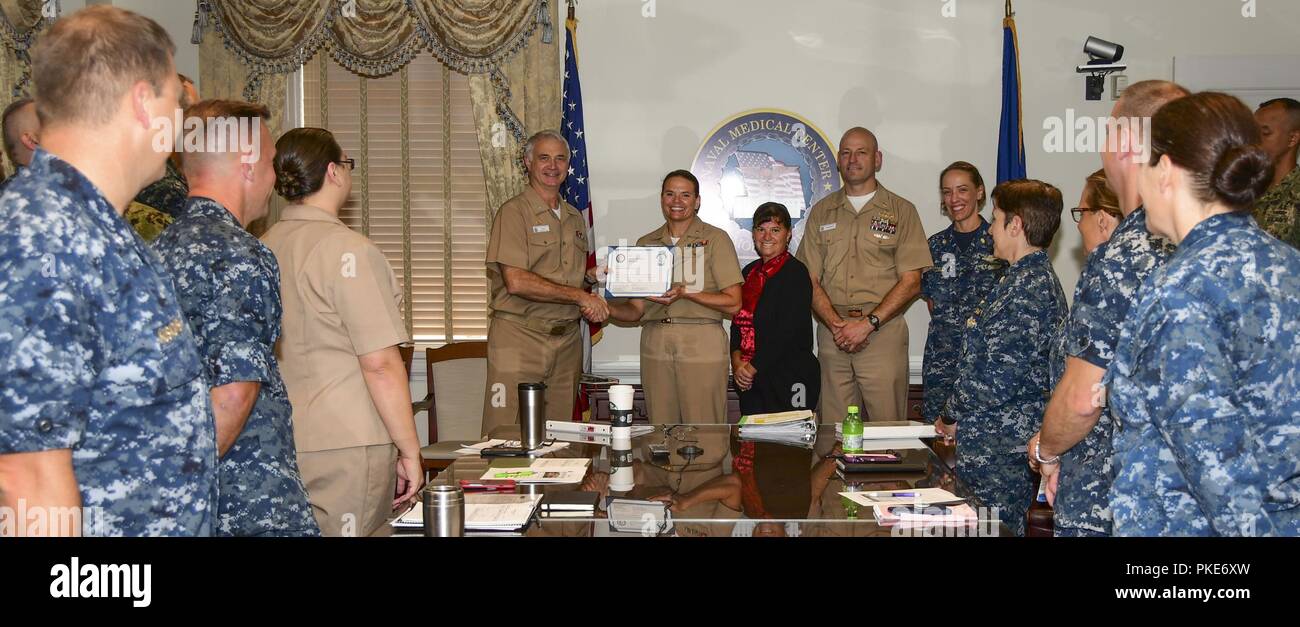 Portsmouth (Virginie (26 juillet 2018) Le capitaine Christopher Culp ...