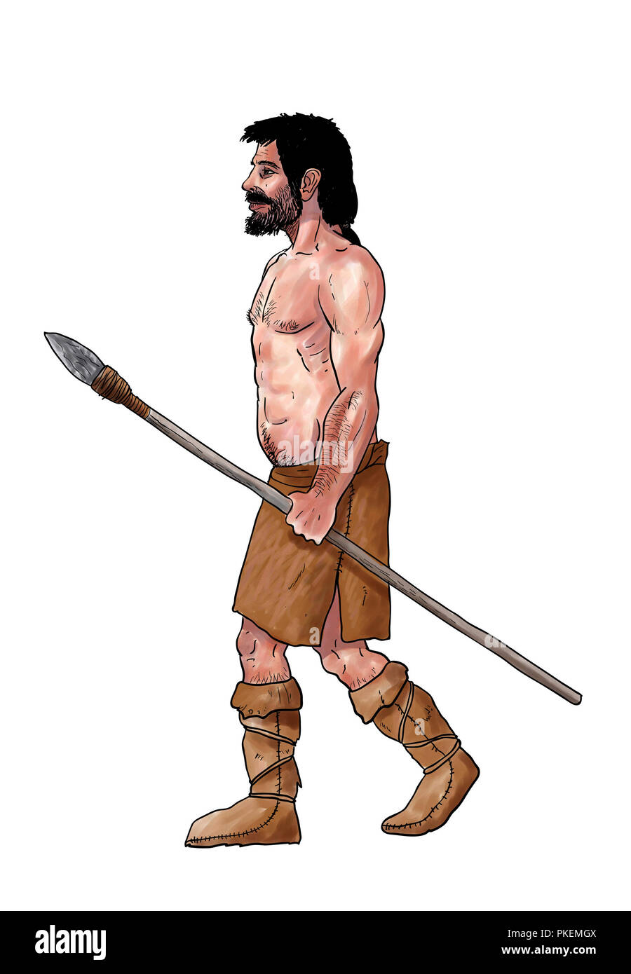 Homo sapiens illustration Banque de photographies et d’images à haute ...