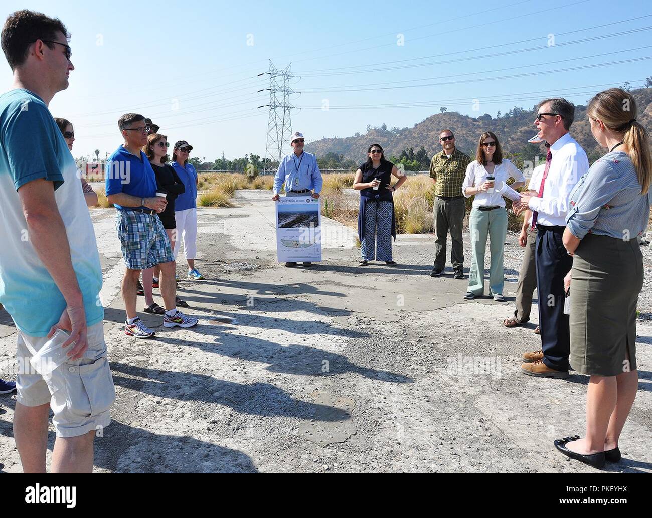 Los angeles river ecosystem restoration project Banque de photographies ...