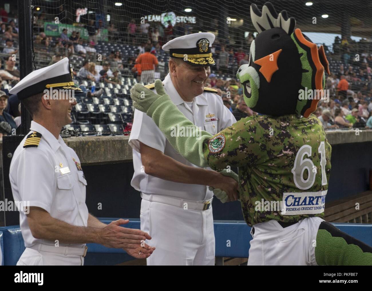 La NORFOLK (Août 11, 2018) Le Contre-amiral commandant la puce Rock ...