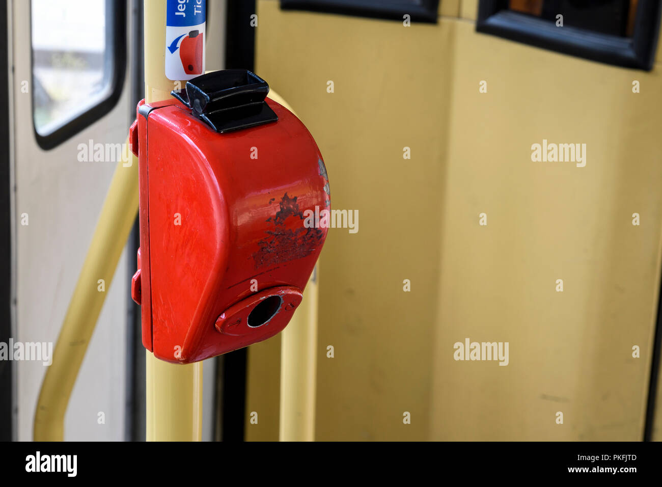 Punching ticket de tramway Banque de photographies et d’images à haute ...