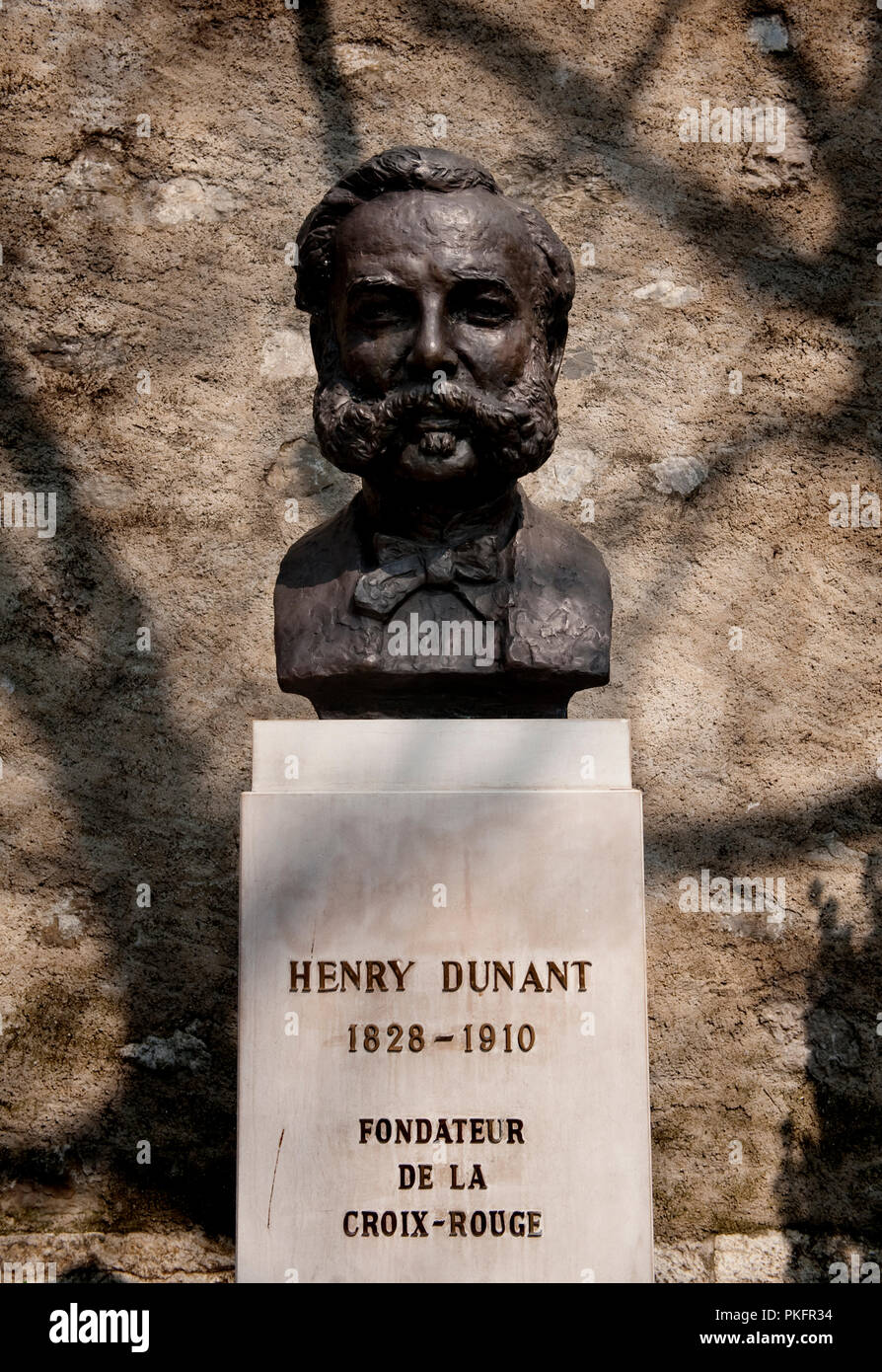 Fondateur de la croix rouge Banque de photographies et d’images à haute ...