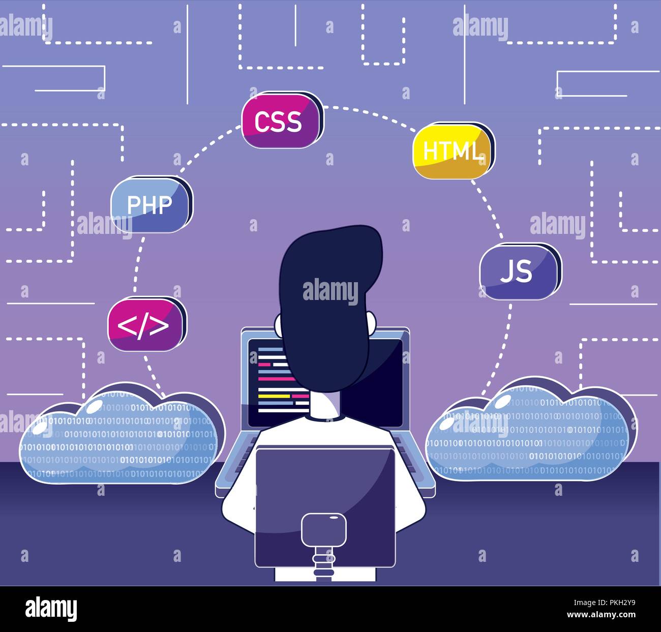 Fiches programme Banque d'images vectorielles - Alamy