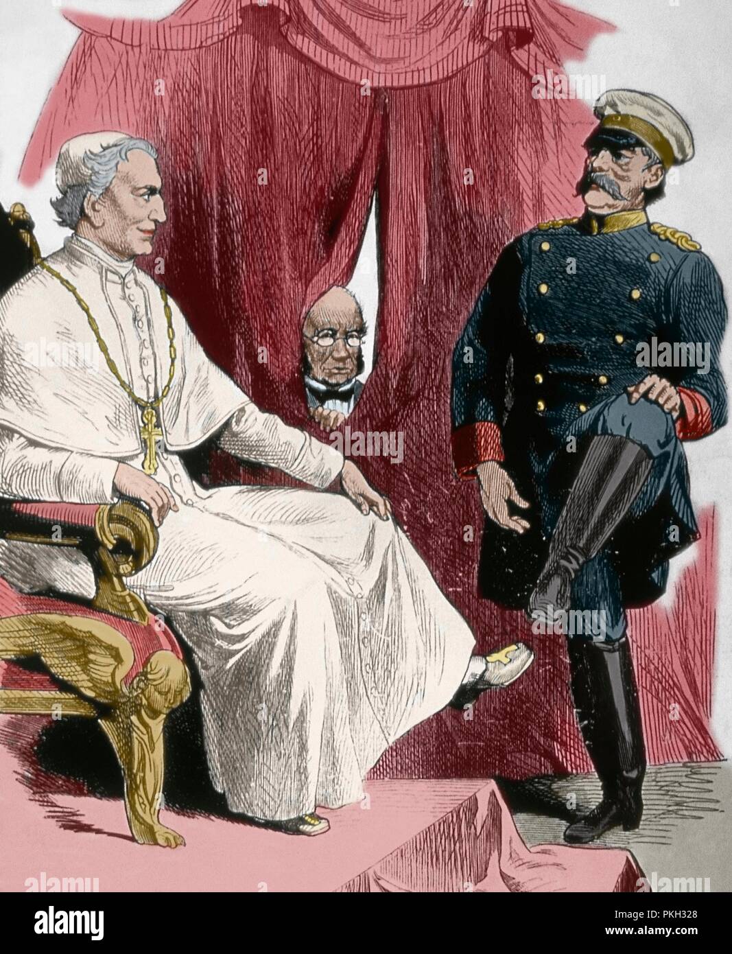 Caricatures otto von bismarck Banque de photographies et d’images à ...