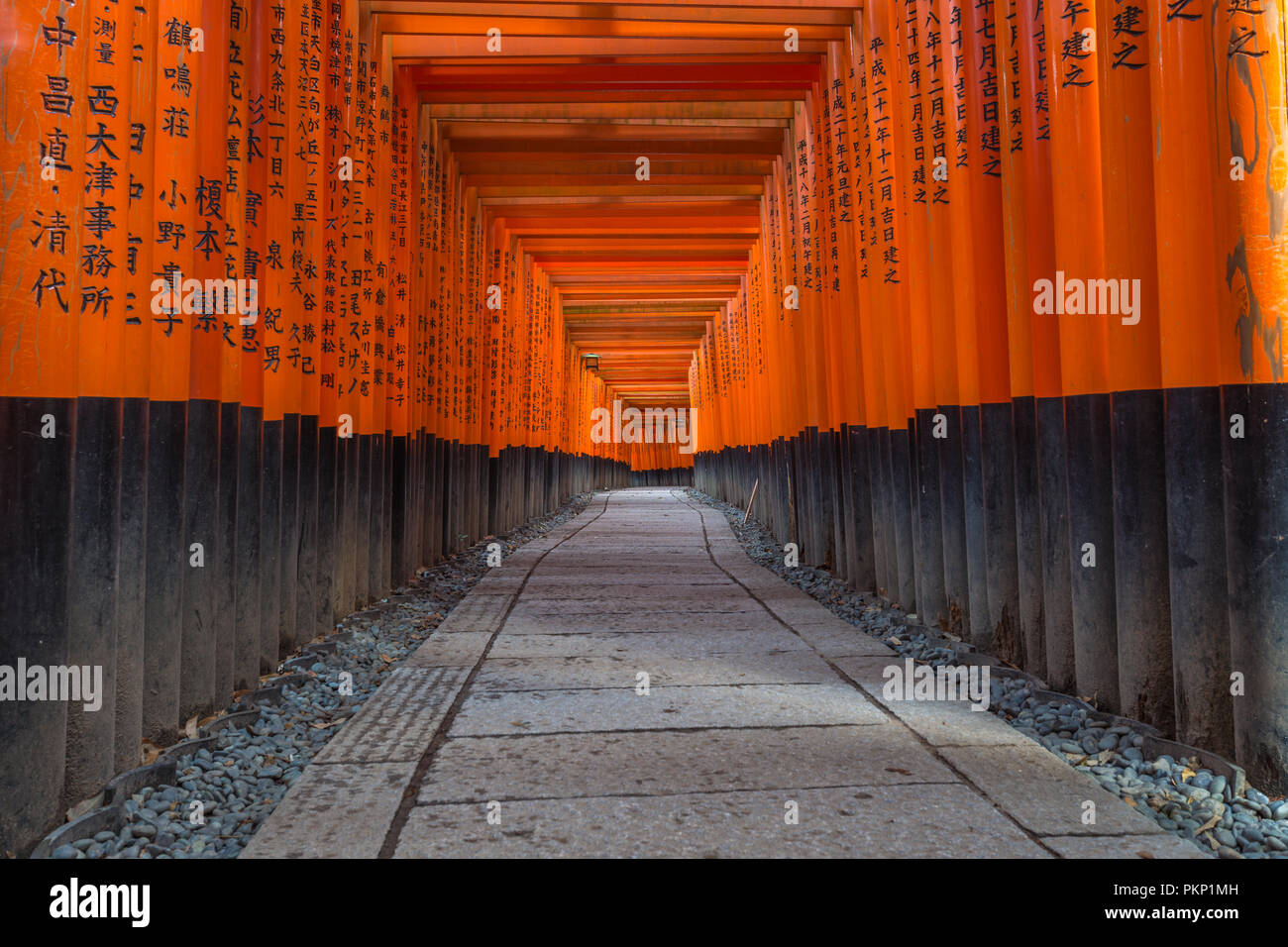 Fushimi inari column Banque de photographies et d’images à haute ...