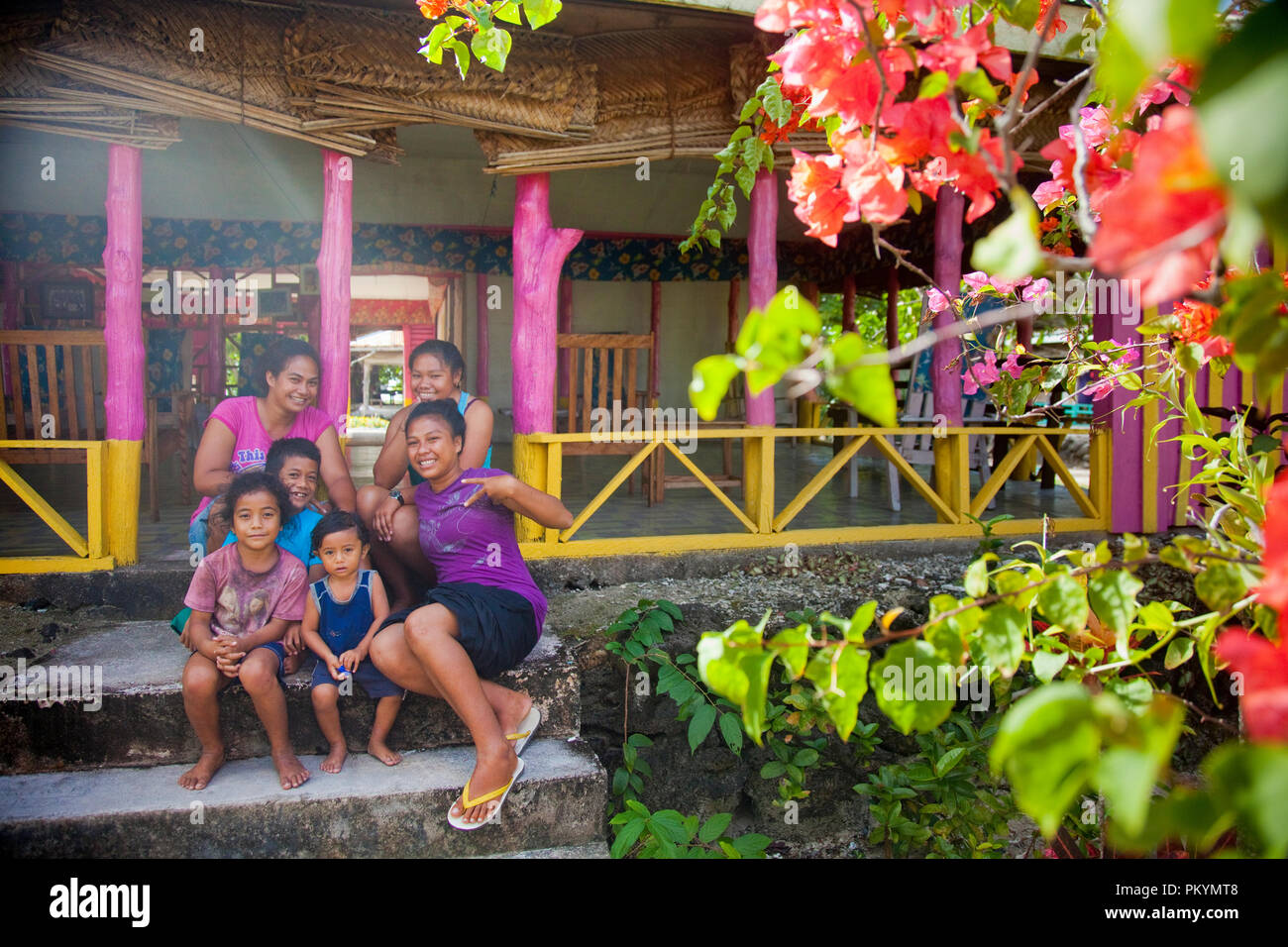 Traditional samoan house Banque de photographies et d’images à haute ...