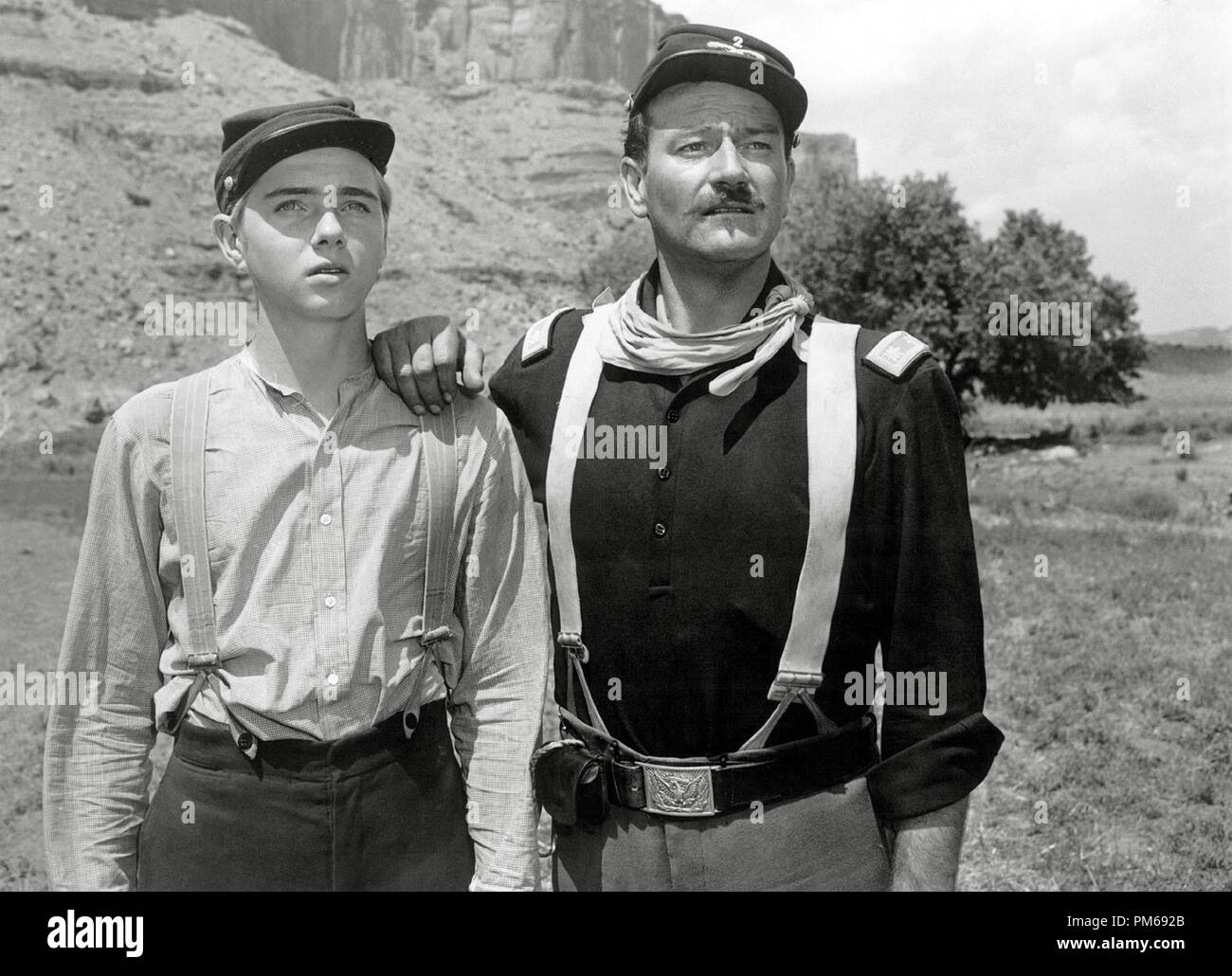 John Wayne Rio Grande 1950 Banque d'image et photos - Alamy