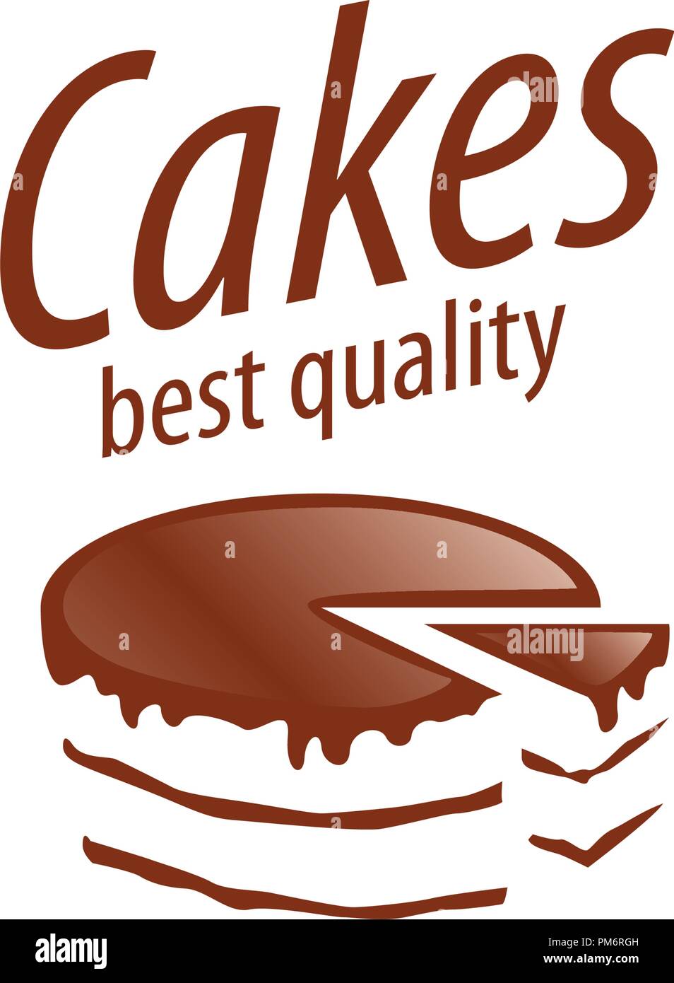 Cake logo Banque de photographies et d’images à haute résolution - Alamy