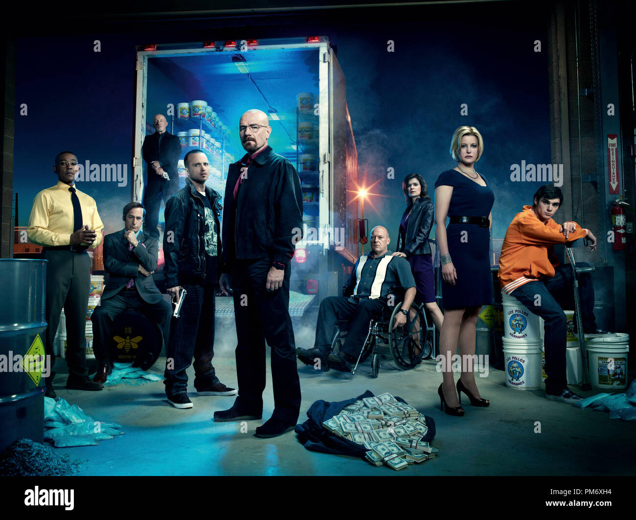 Breaking bad rj mitte bryan cranston Banque de photographies et d ...