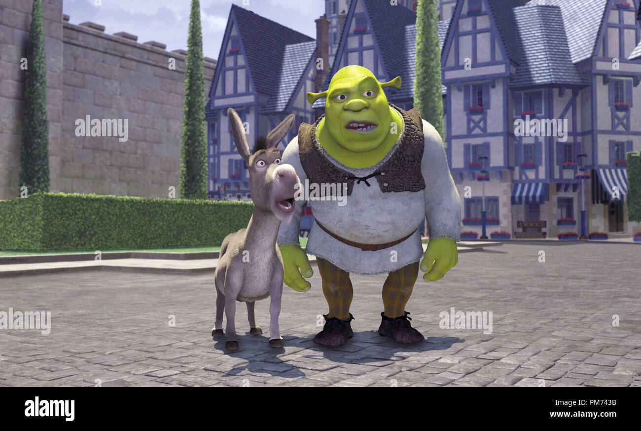 Shrek donkey shrek 2001 Banque de photographies et d’images à haute résolution - Alamy