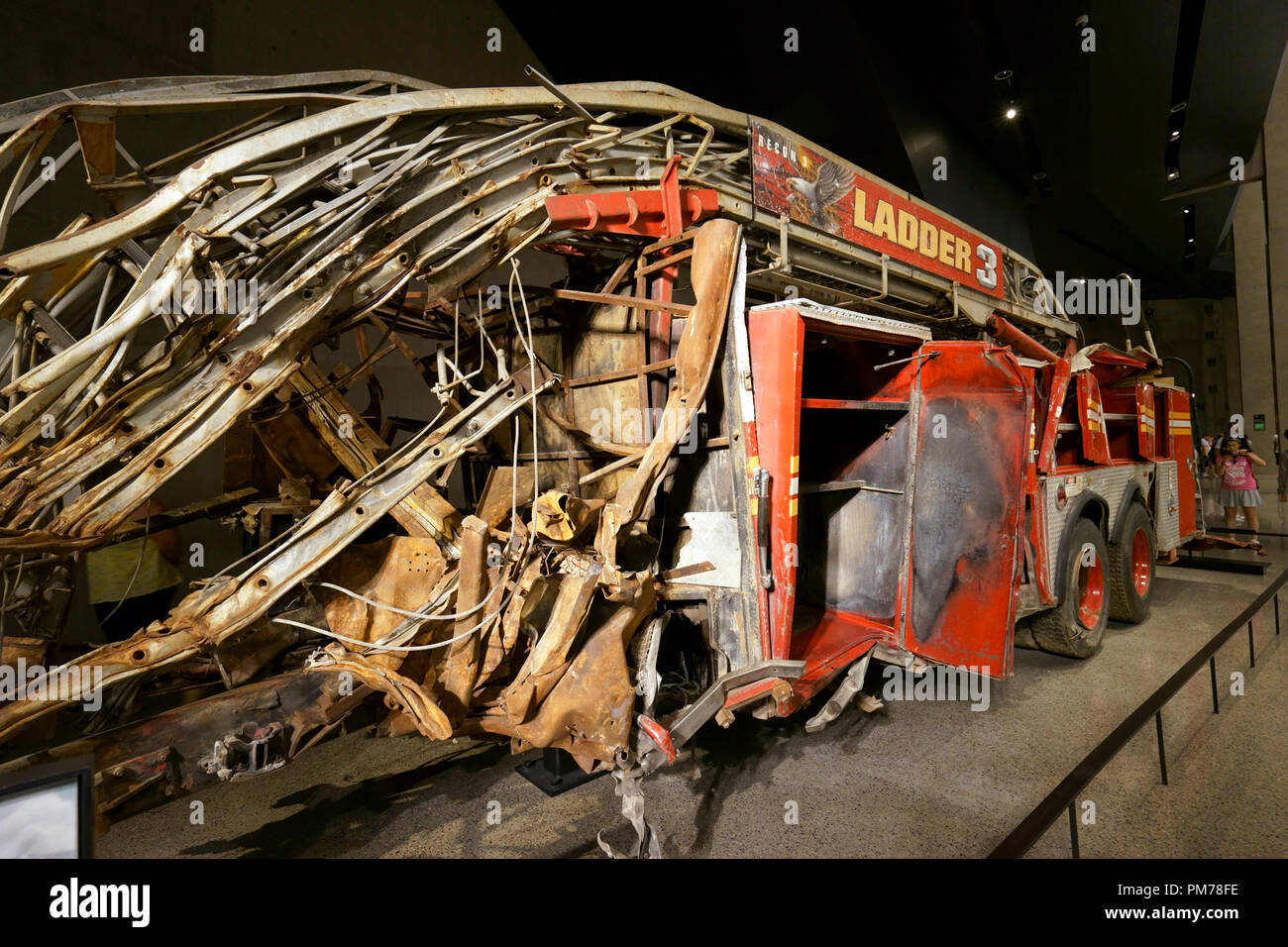 Camion De Pompiers Fdny Concassée échelle 3 Mémorial National Du 11