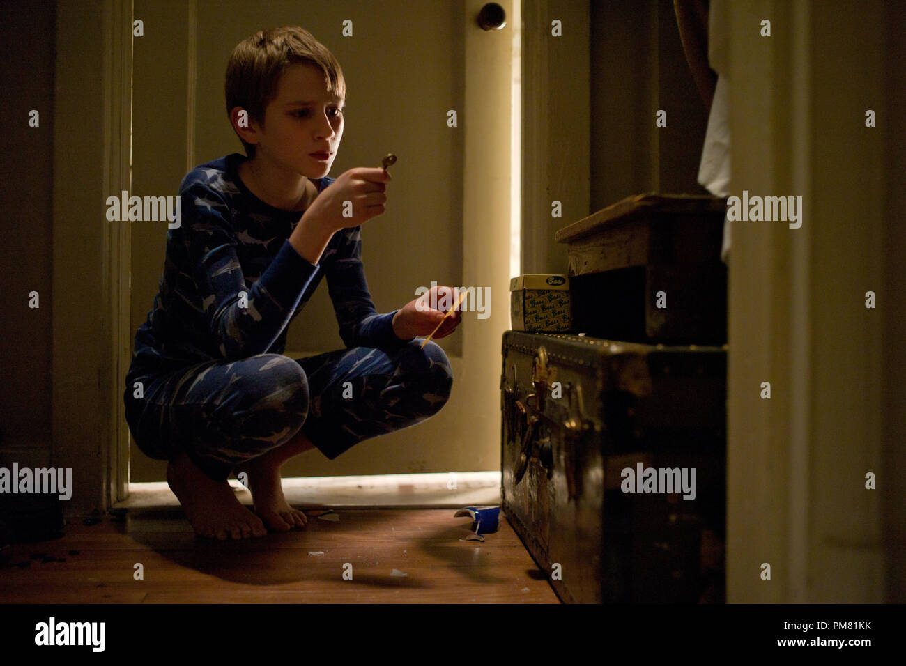 Oskar Schell Thomas Horn Banque d'image et photos - Alamy