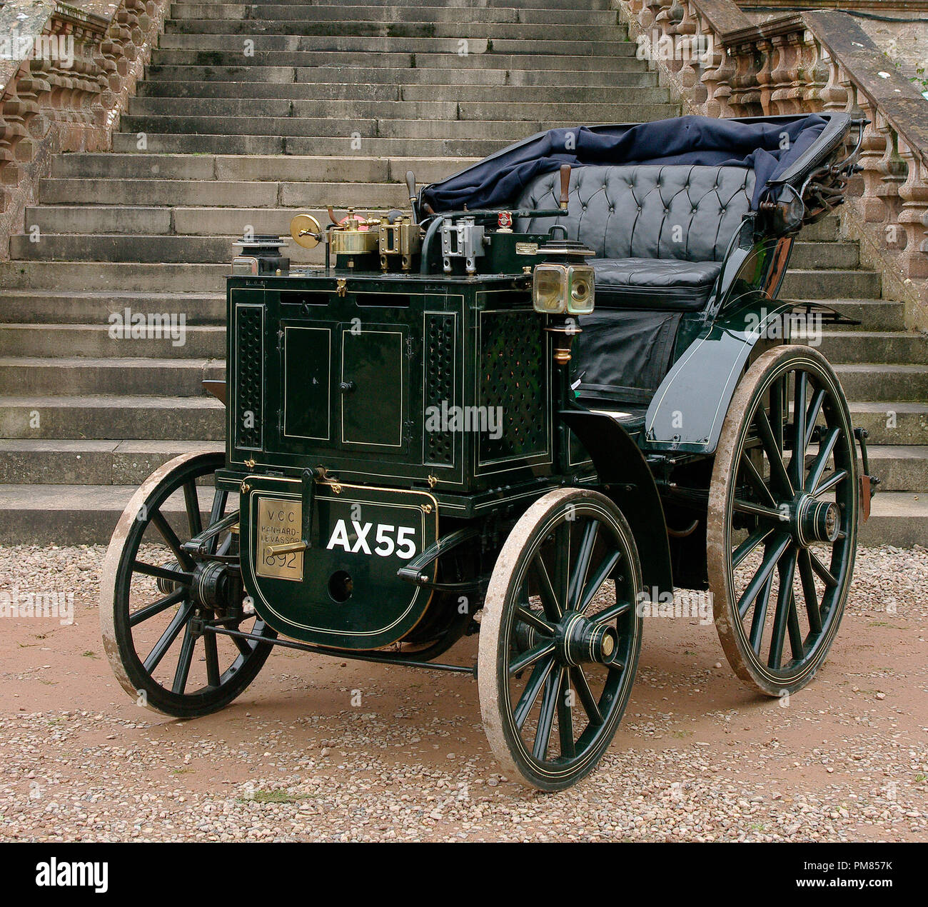 Un pionnier de l'automobile Banque de photographies et d’images à haute ...