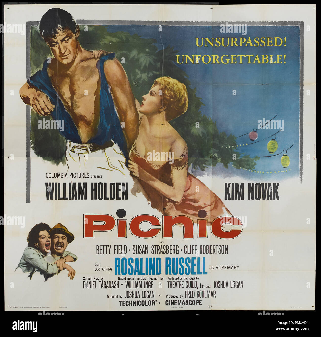 Picnic 1955 poster Banque de photographies et d’images à haute ...